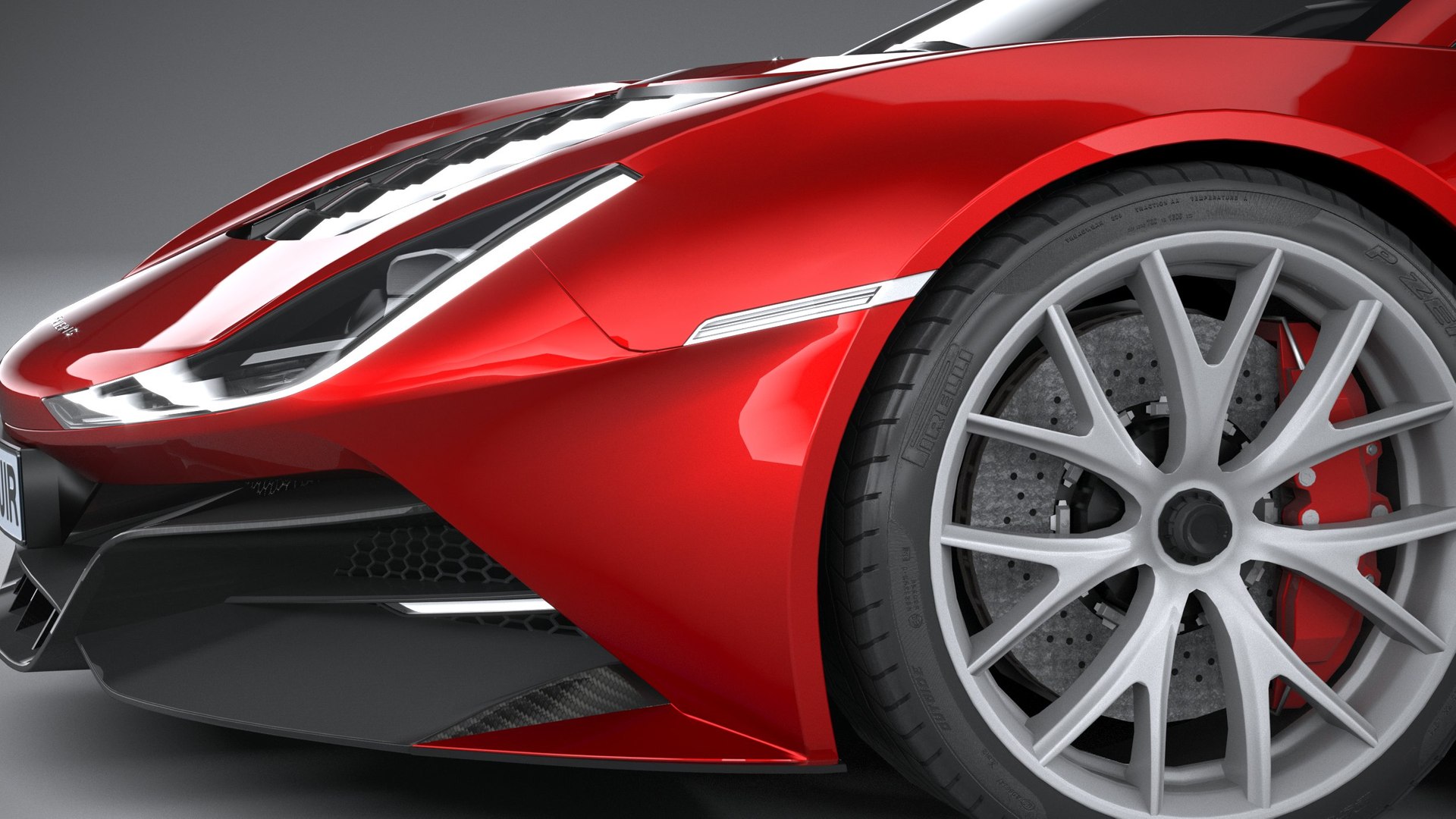 Generic Supercar V1 2020 LowPoly Model - TurboSquid 1813114