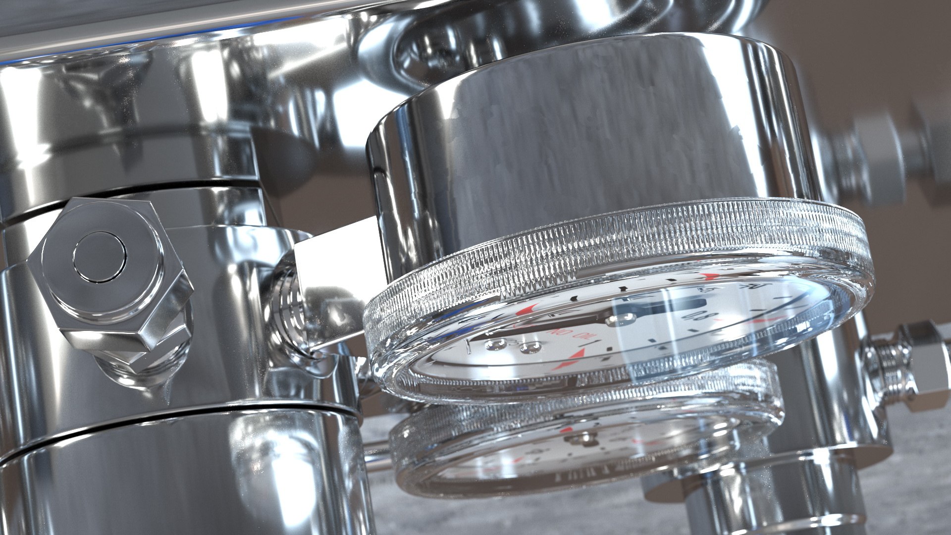 3D AFK Lab Industrial Gas Control Panel - TurboSquid 1956088