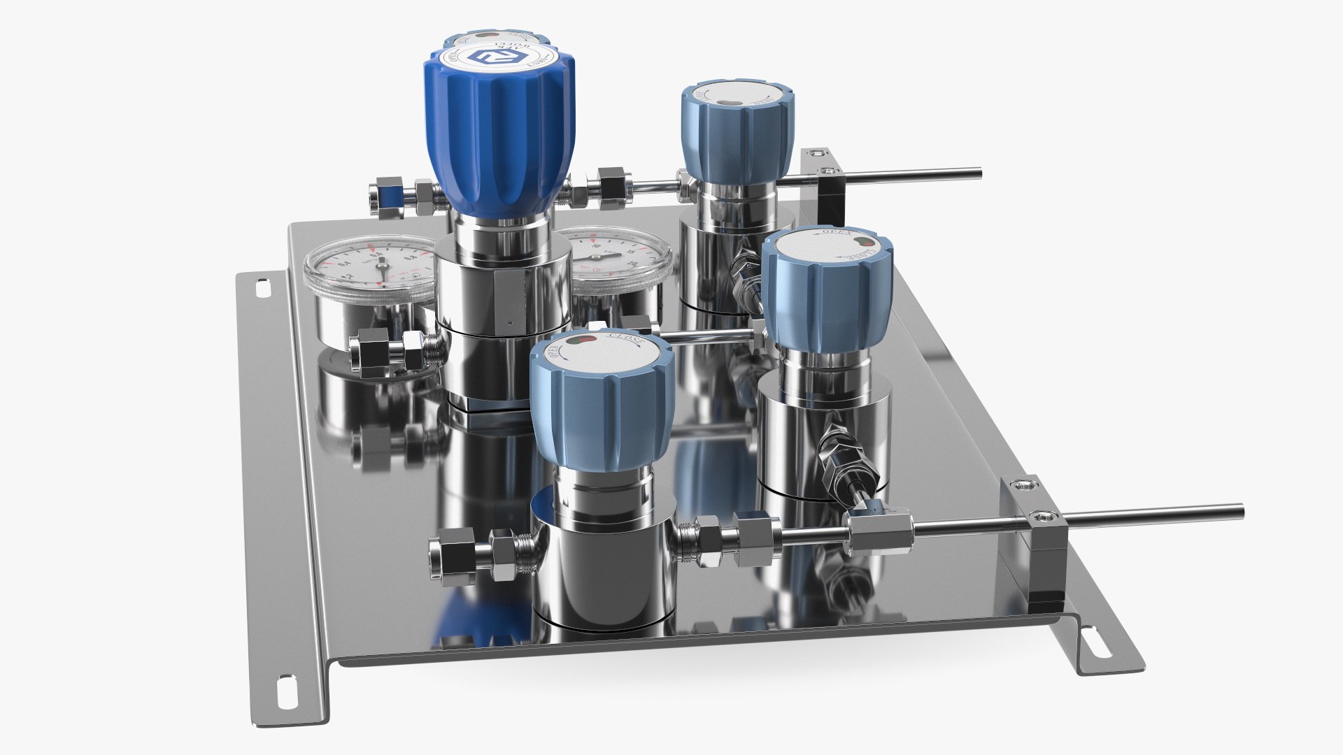 3D AFK Lab Industrial Gas Control Panel - TurboSquid 1956088