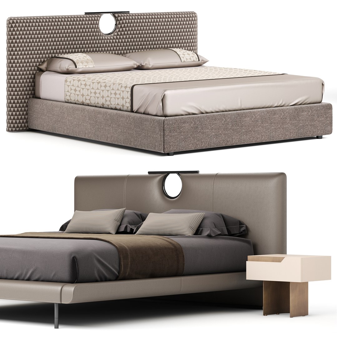 Bay Bed And Bay2 Bed By Cantori 3D Model - TurboSquid 2175068
