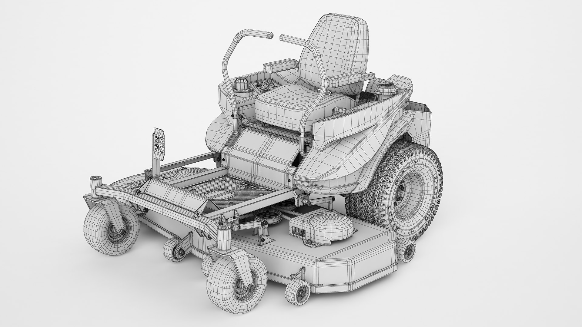 3D riding lawn mowers - TurboSquid 1704804