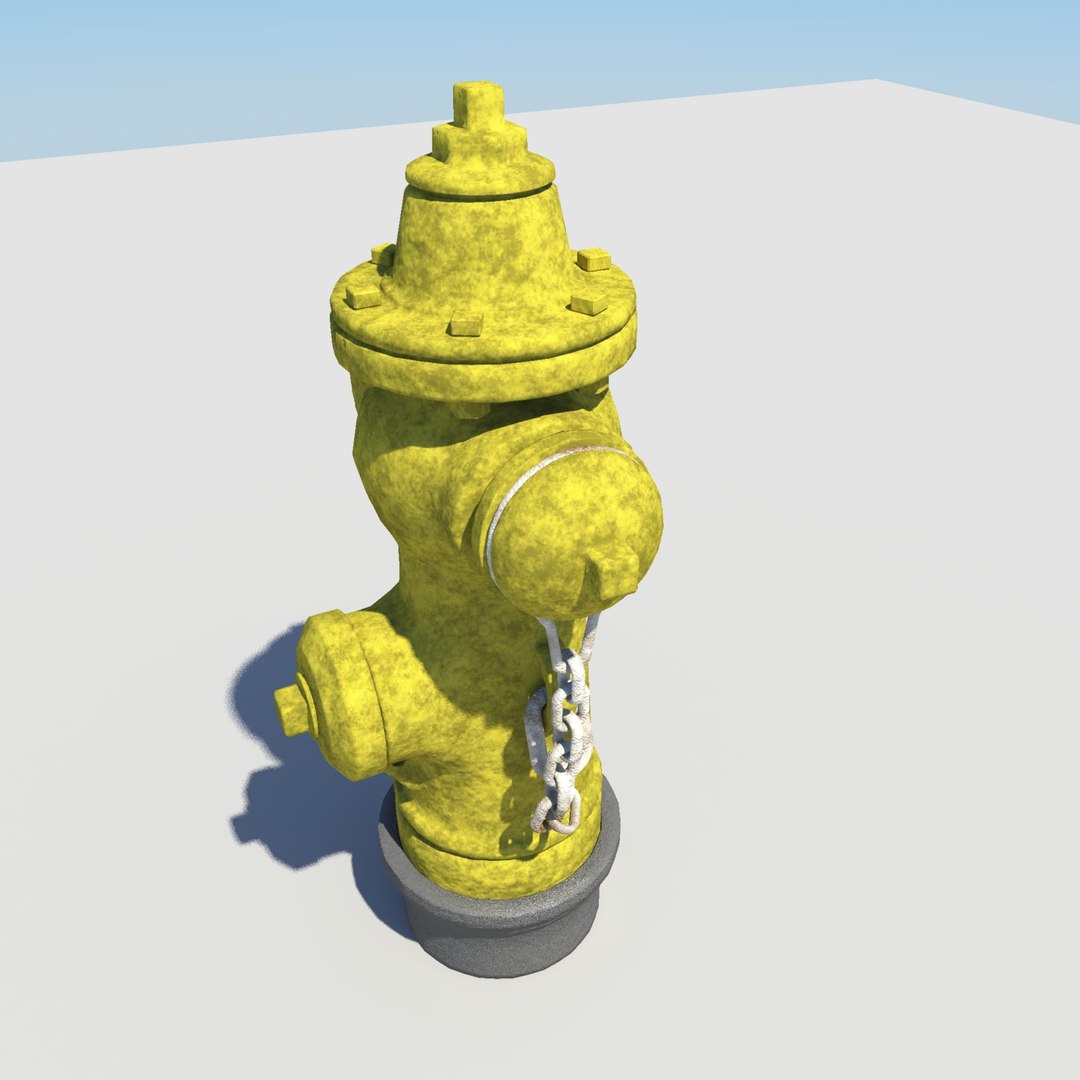 3d hydrant