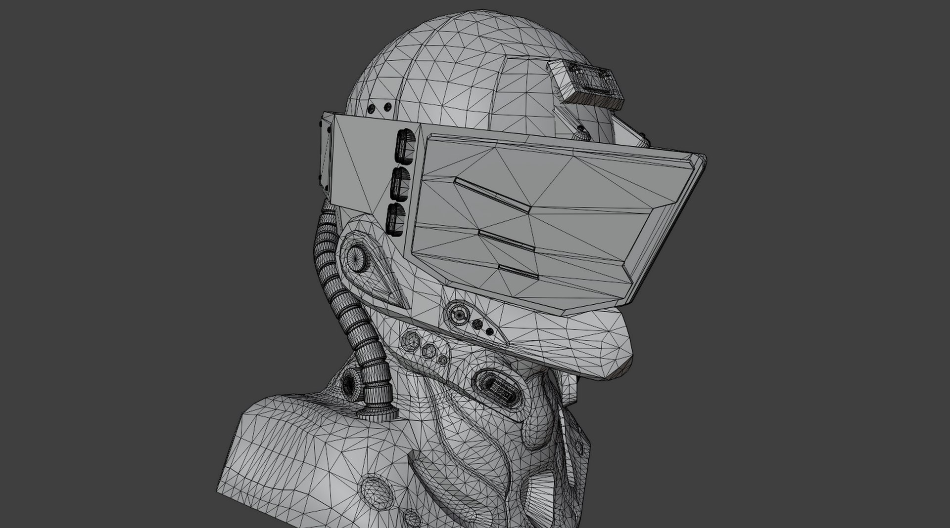 Ghost In The Shell Helmet Model - TurboSquid 2519628