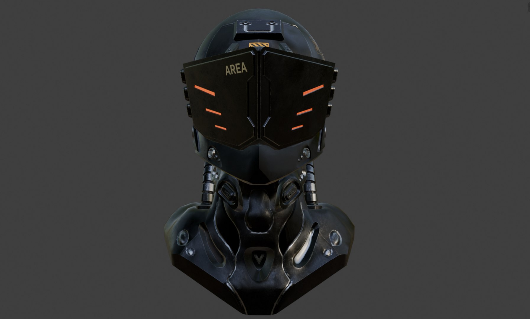 Ghost In The Shell Helmet Model - TurboSquid 2519628