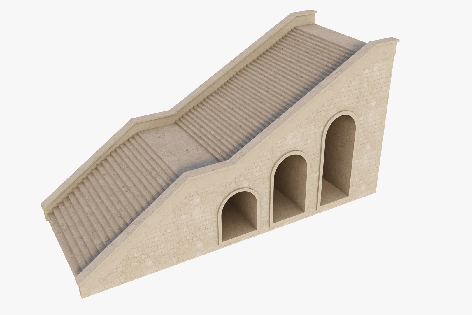 Free Bridge Stairs 3D - TurboSquid 2508059