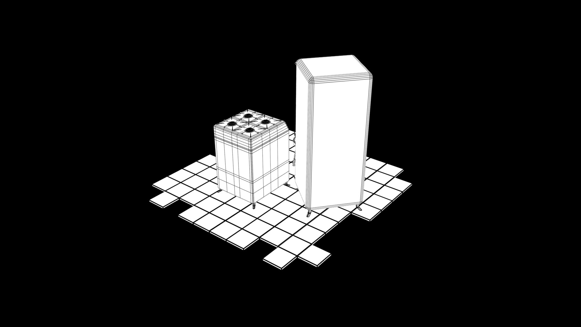 3D Fridge Game Prop - TurboSquid 2139897
