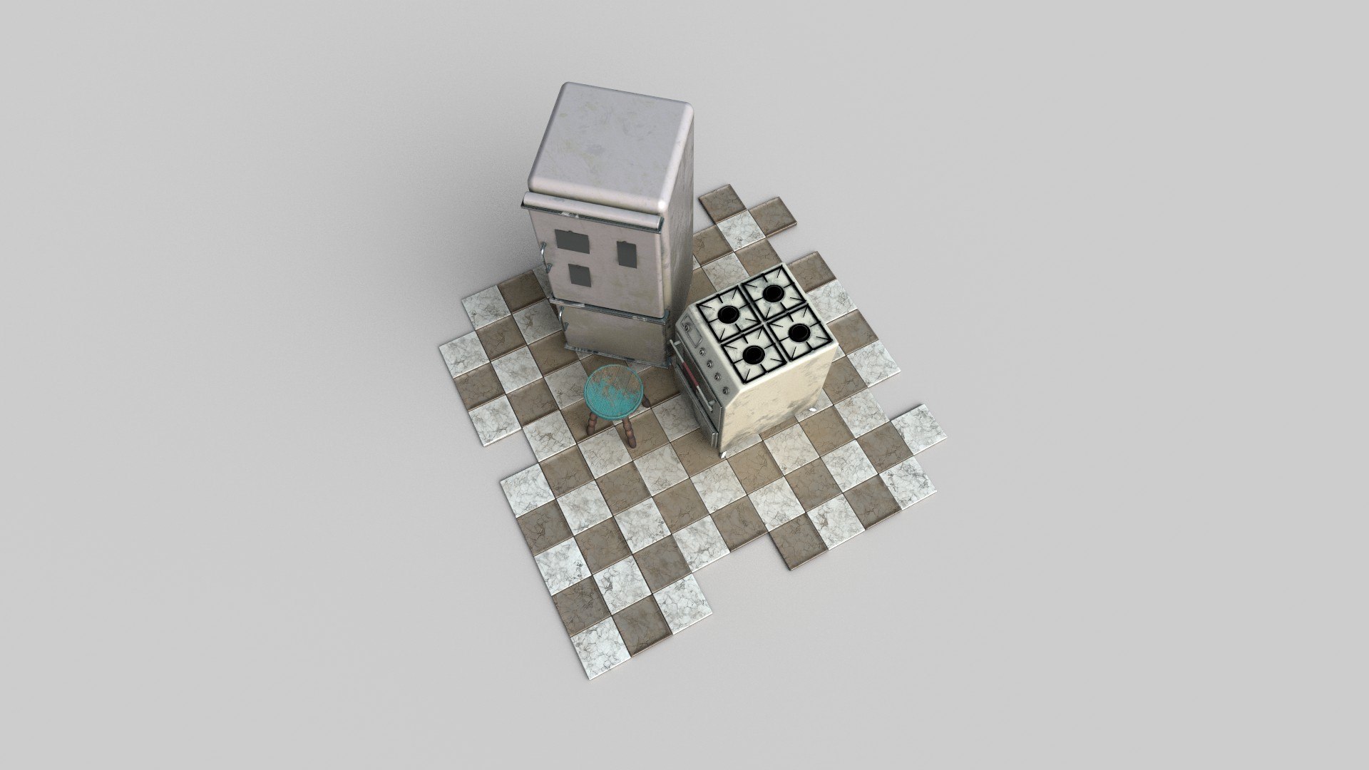 3D Fridge Game Prop - TurboSquid 2139897