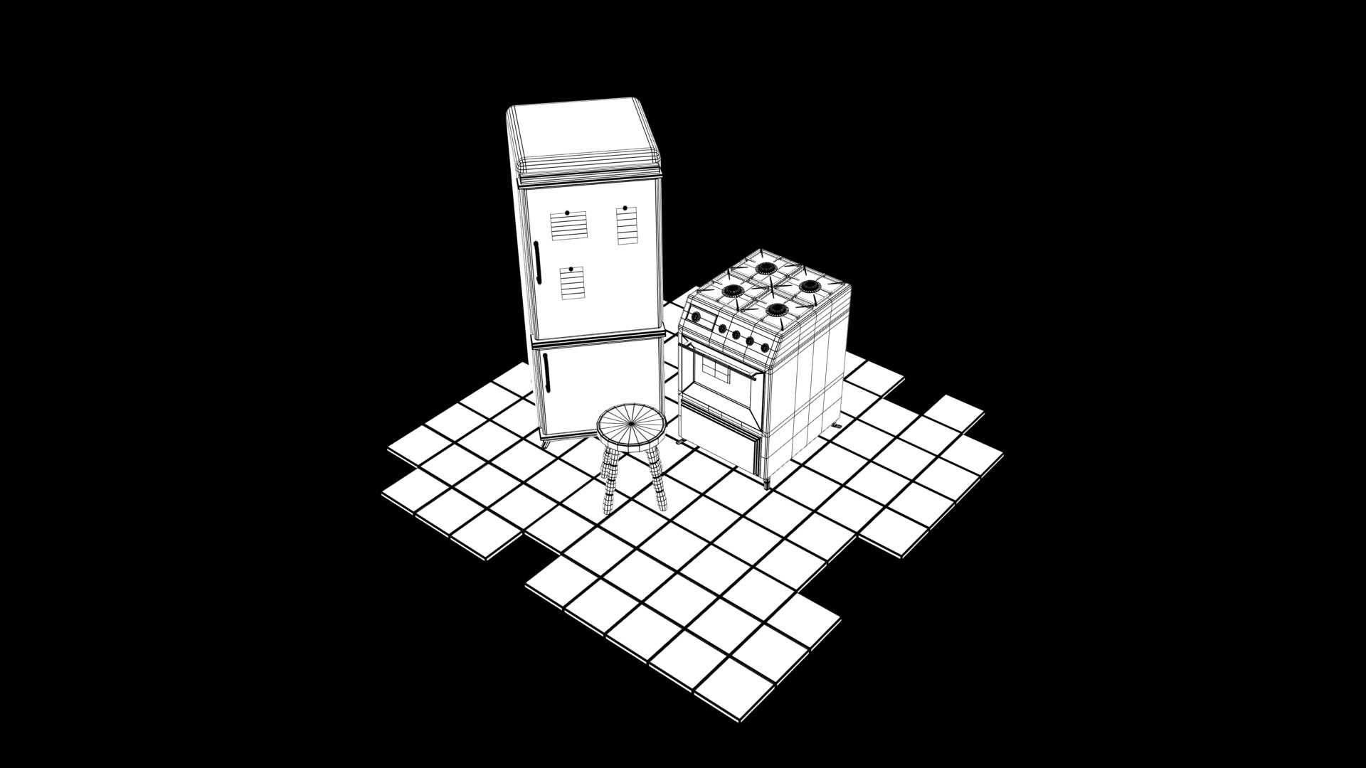 3D Fridge Game Prop - TurboSquid 2139897