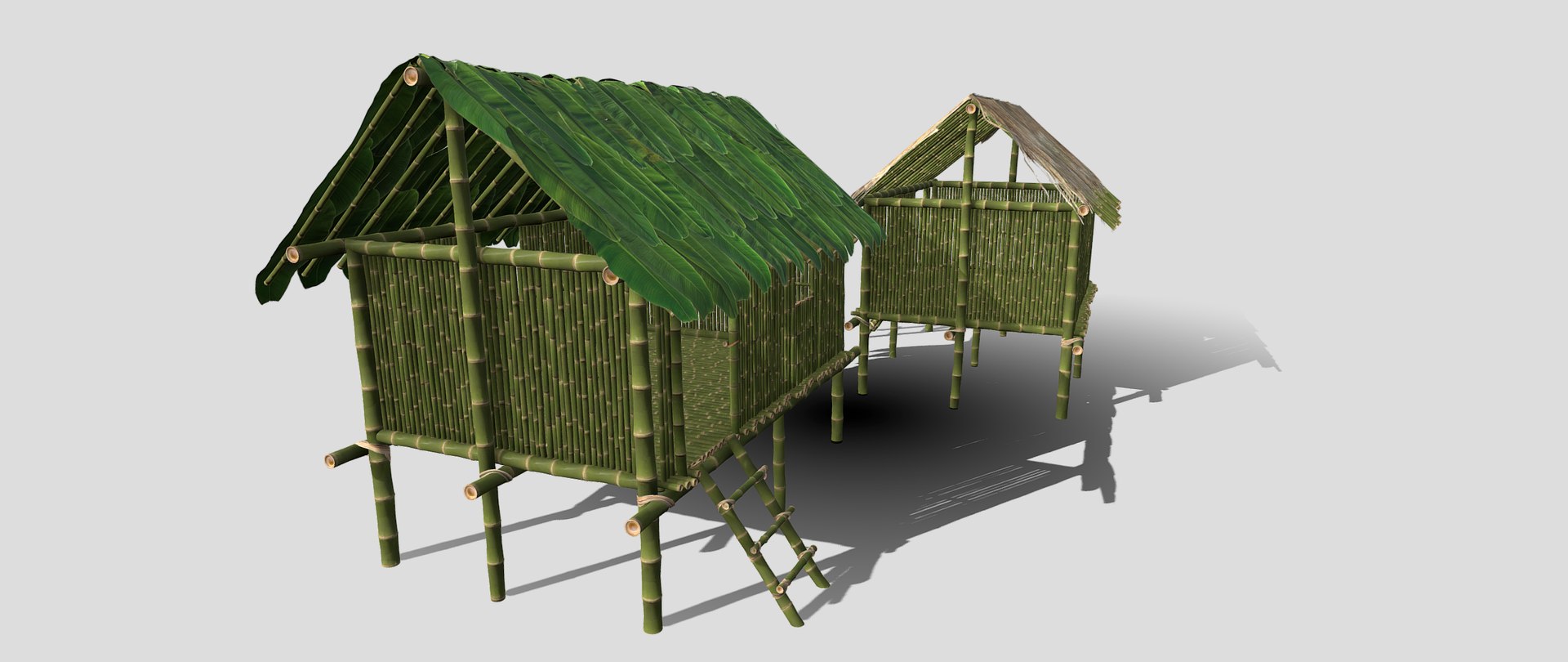 Jungle Hut Model - TurboSquid 2001249