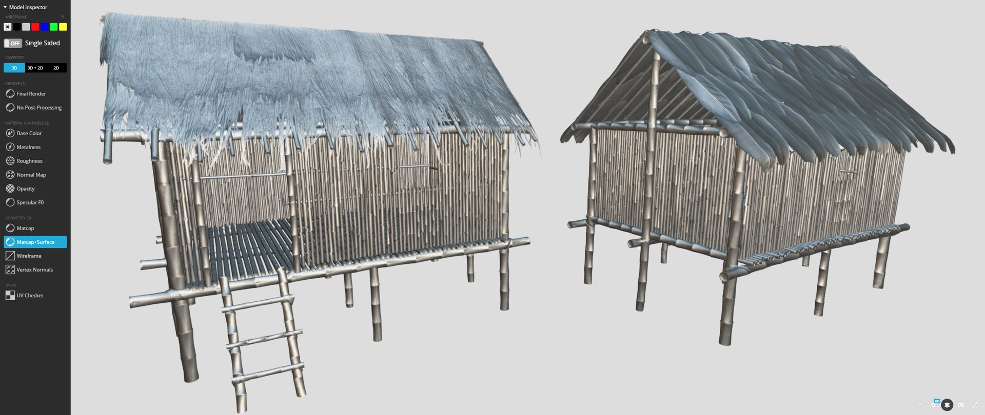 Jungle Hut Model - TurboSquid 2001249