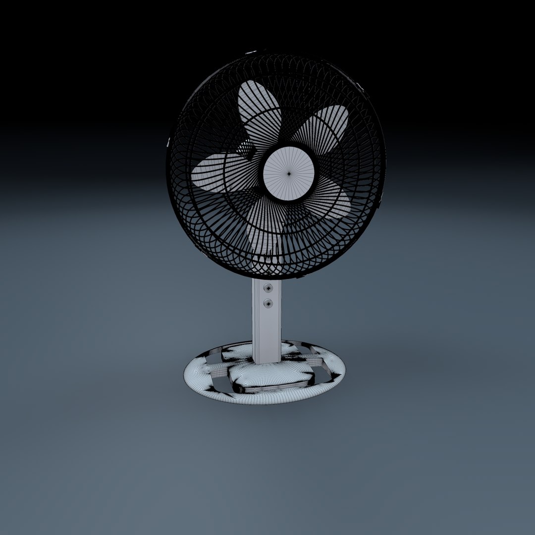 3D Oscillating Fan - TurboSquid 1391574