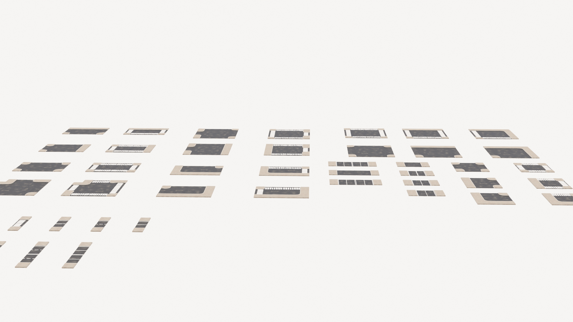 3D Moduler Asphalt Roadway - TurboSquid 2121925