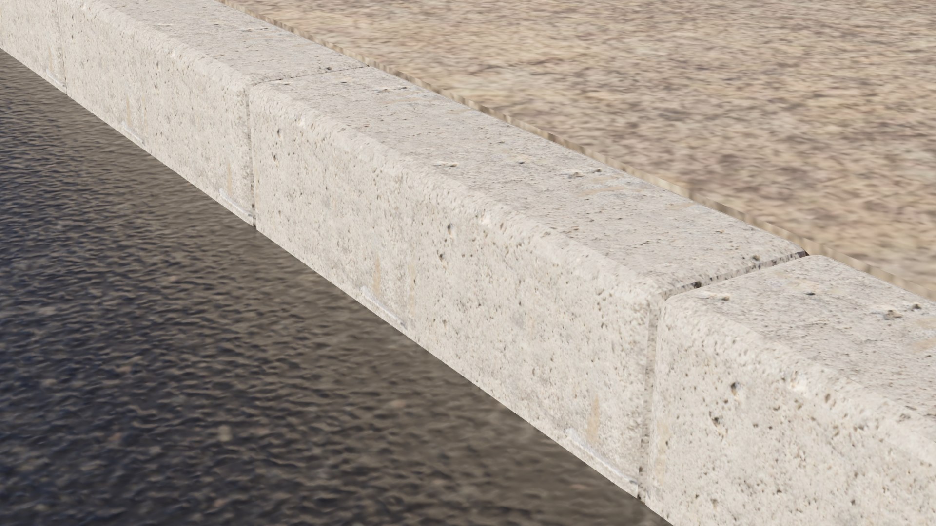 3D Moduler Asphalt Roadway - TurboSquid 2121925