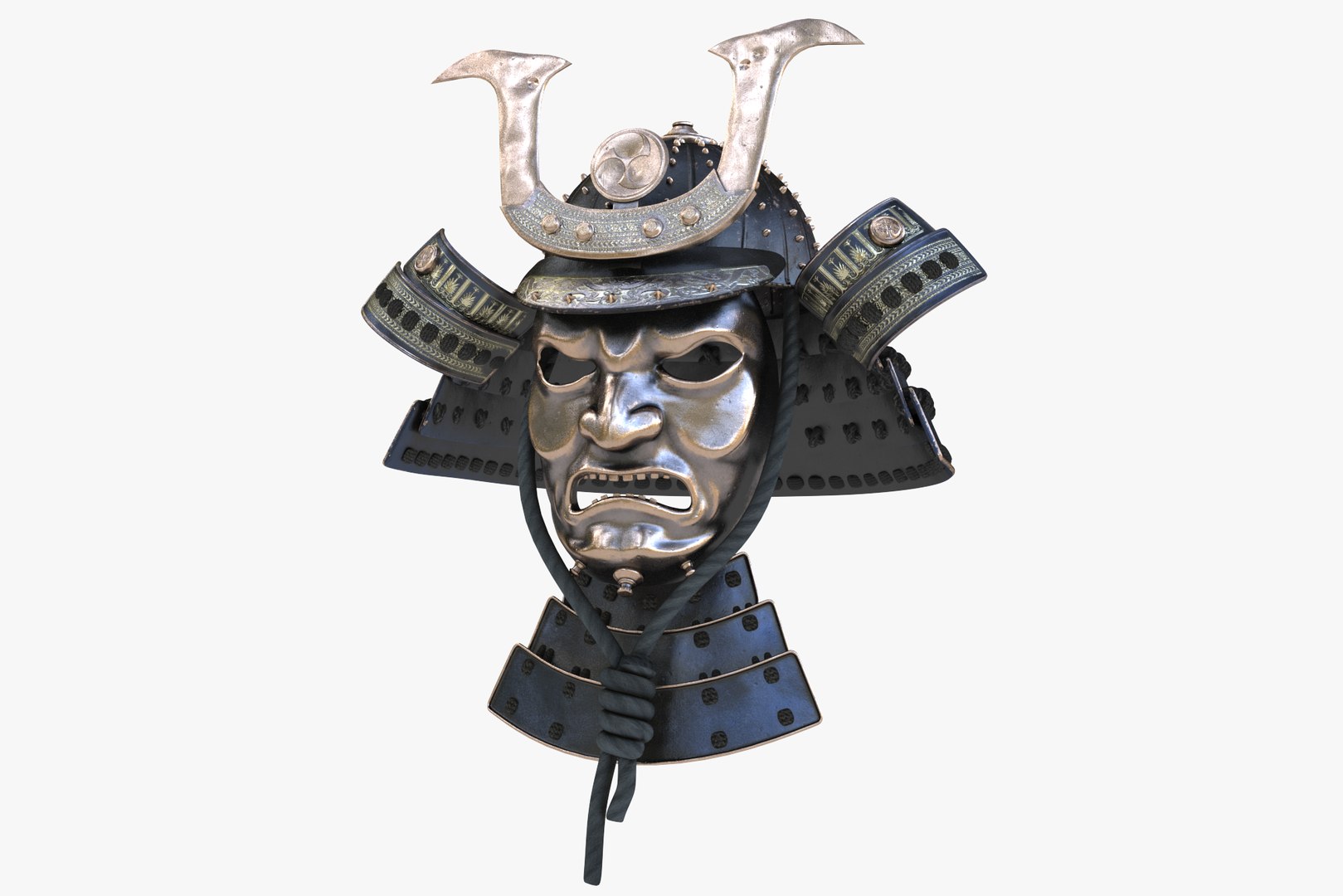 Samurai Helm Kunst