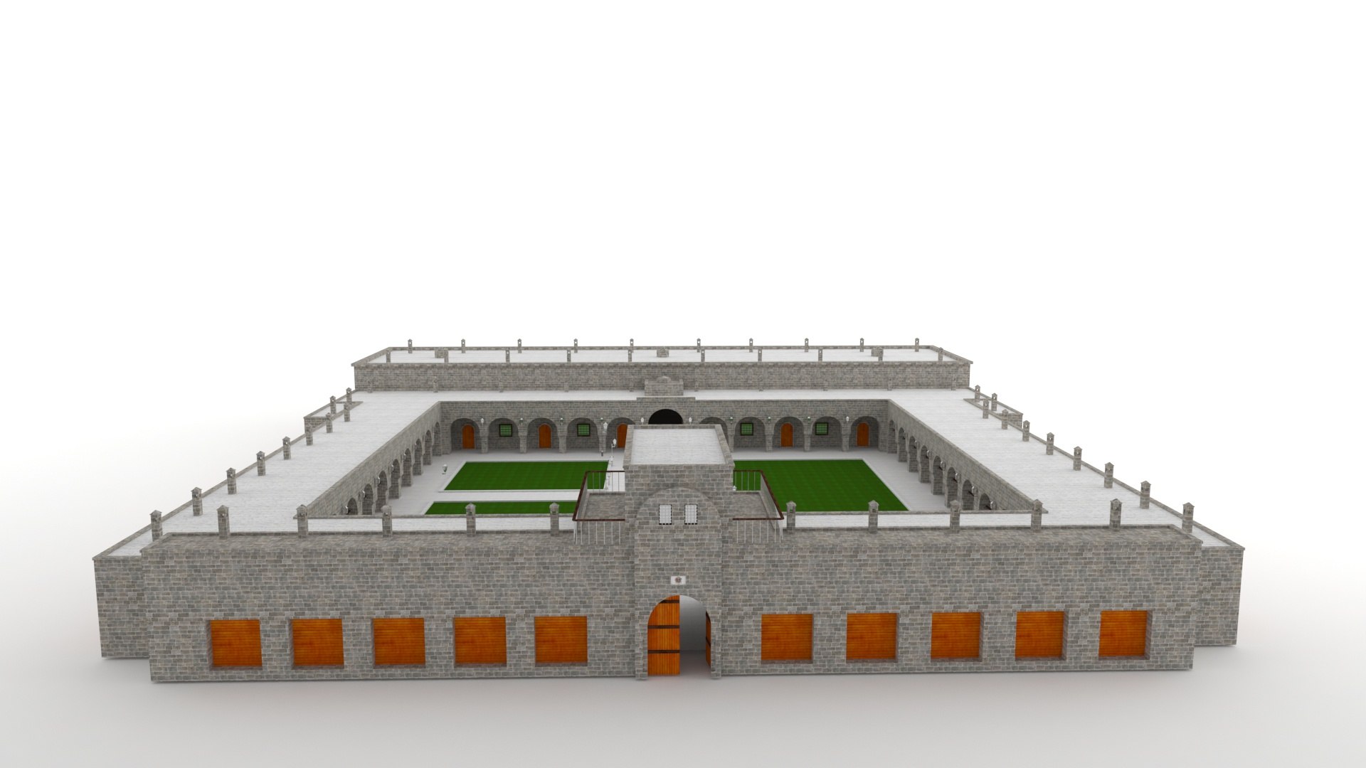 Kervansaray Caravanserai Serai 3D Model - TurboSquid 1696407