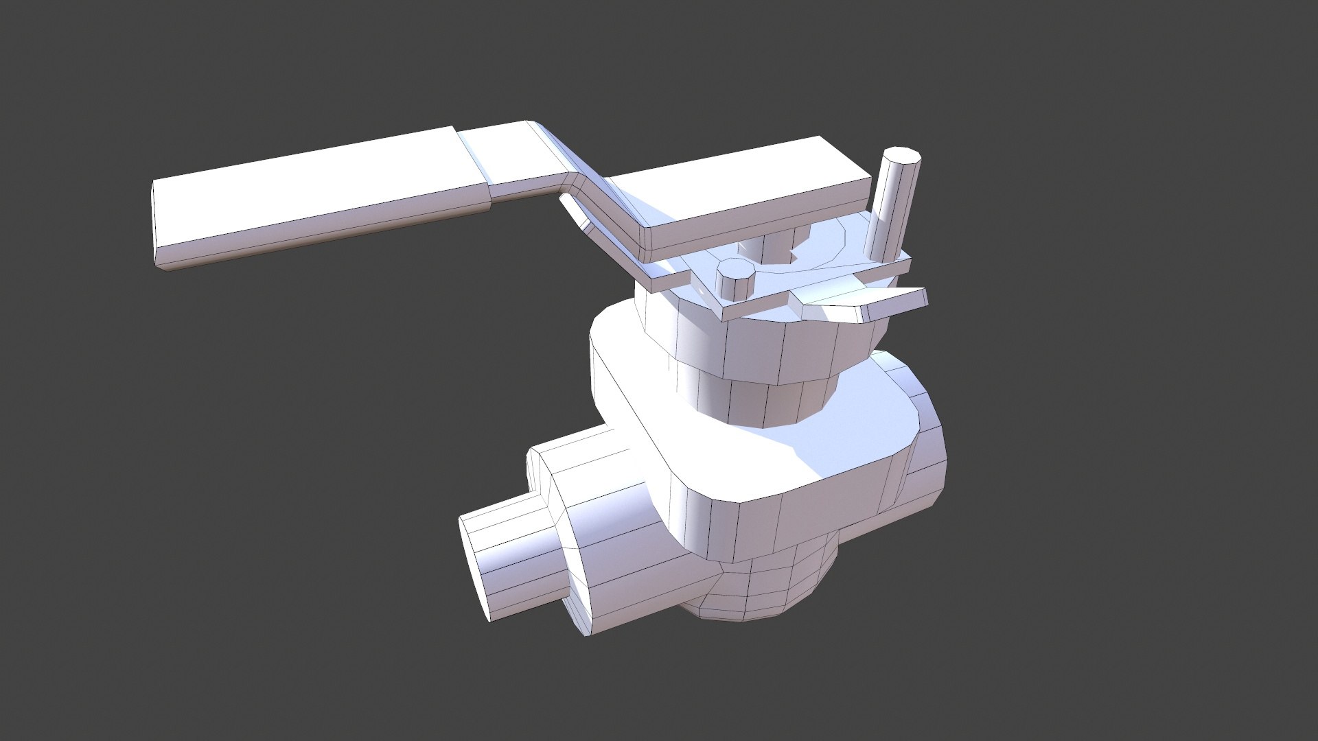 Manual Valve 3D Model - TurboSquid 2288570