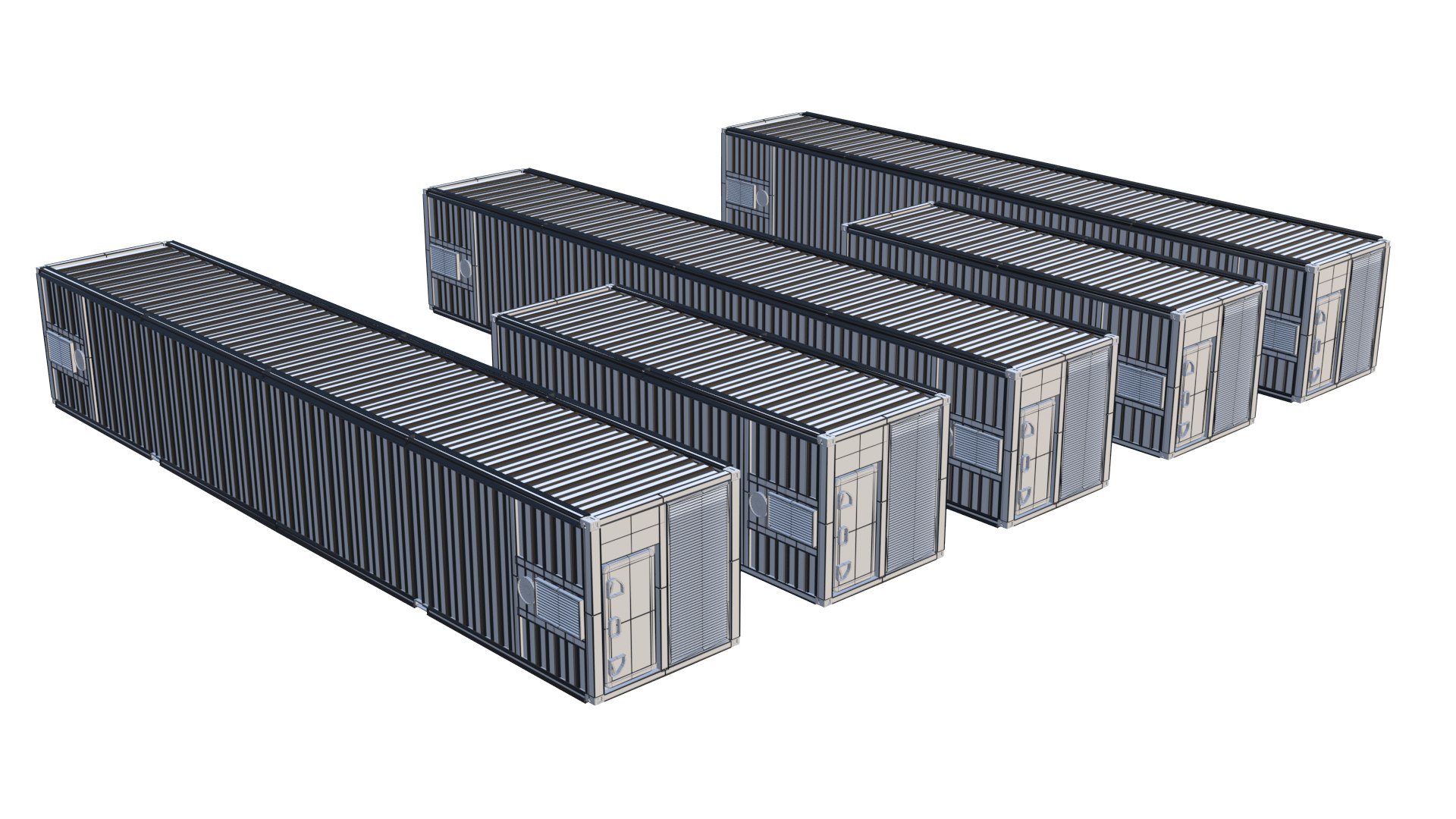 Containers 3D Model - TurboSquid 2375858