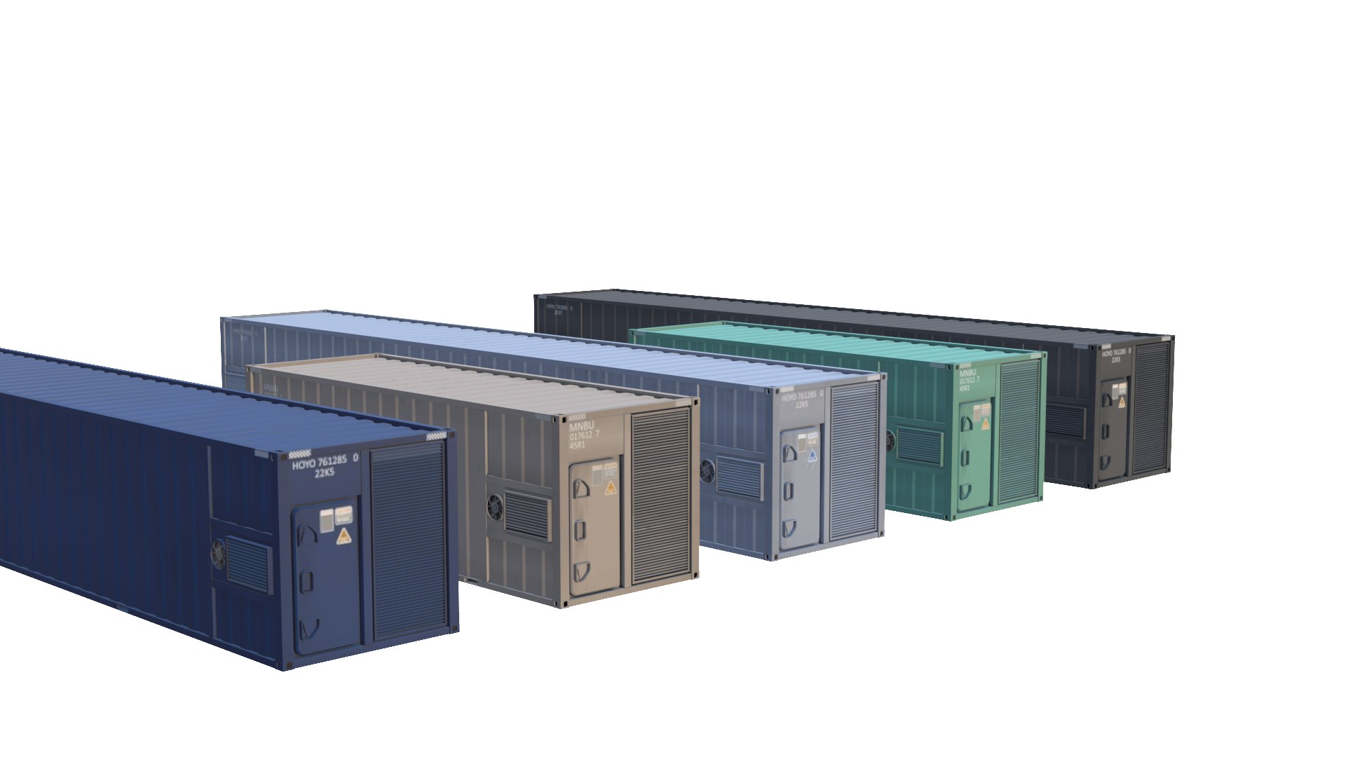 Containers 3D Model - TurboSquid 2375858