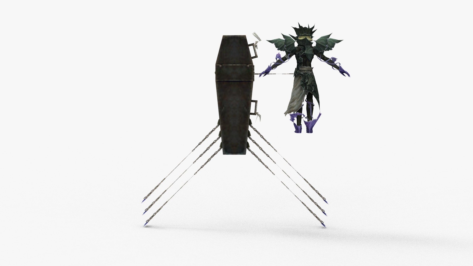 3D Bertram With Coffin - TurboSquid 1715096