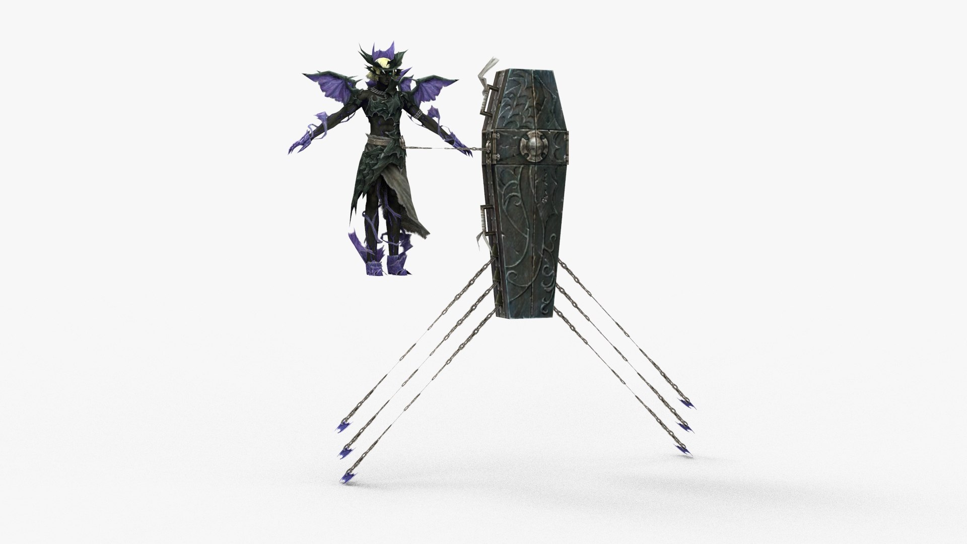 3D Bertram With Coffin - TurboSquid 1715096