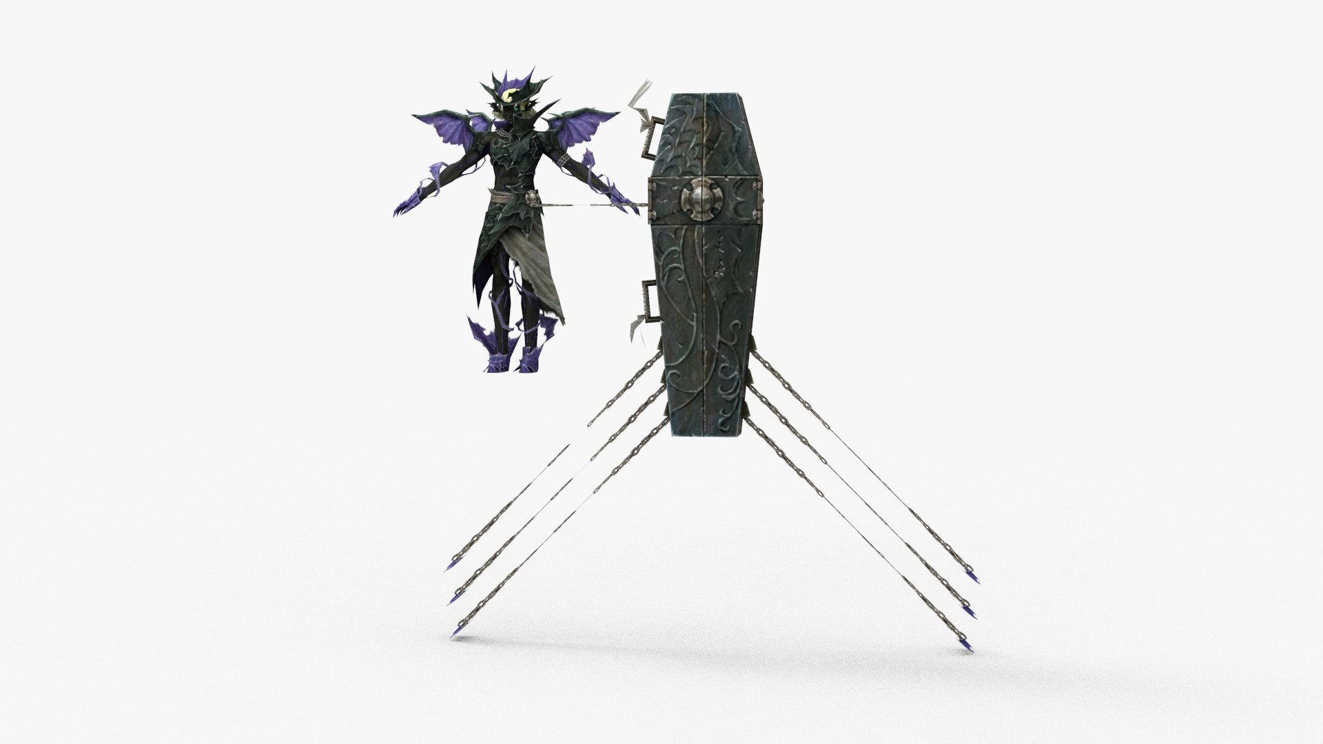 3D Bertram With Coffin - TurboSquid 1715096