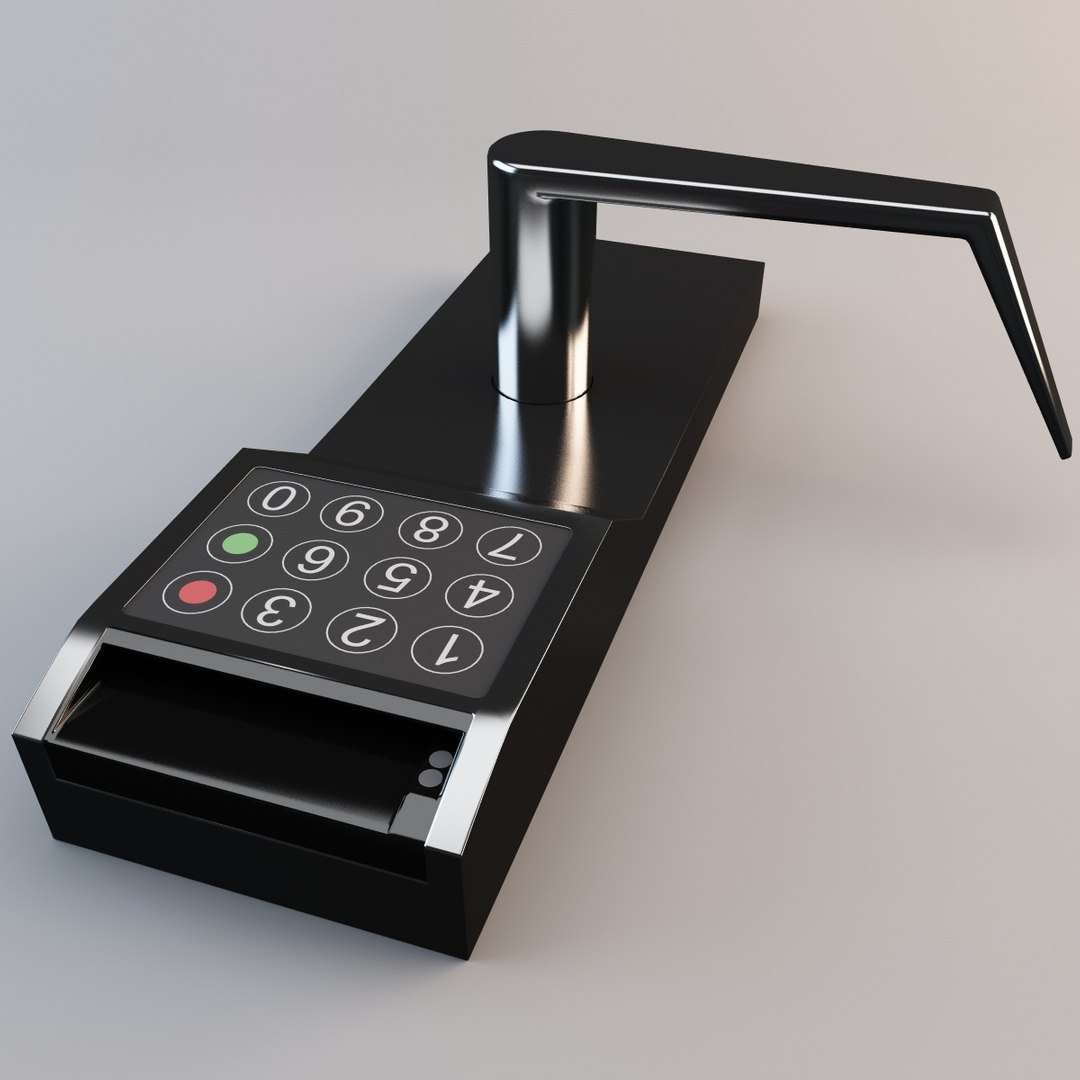 3d Electronic Door Lock