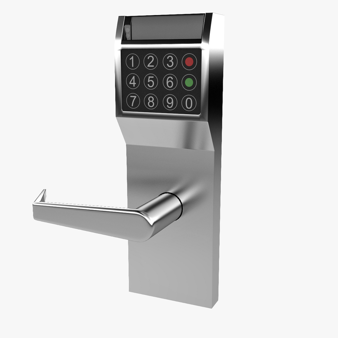 3d Electronic Door Lock