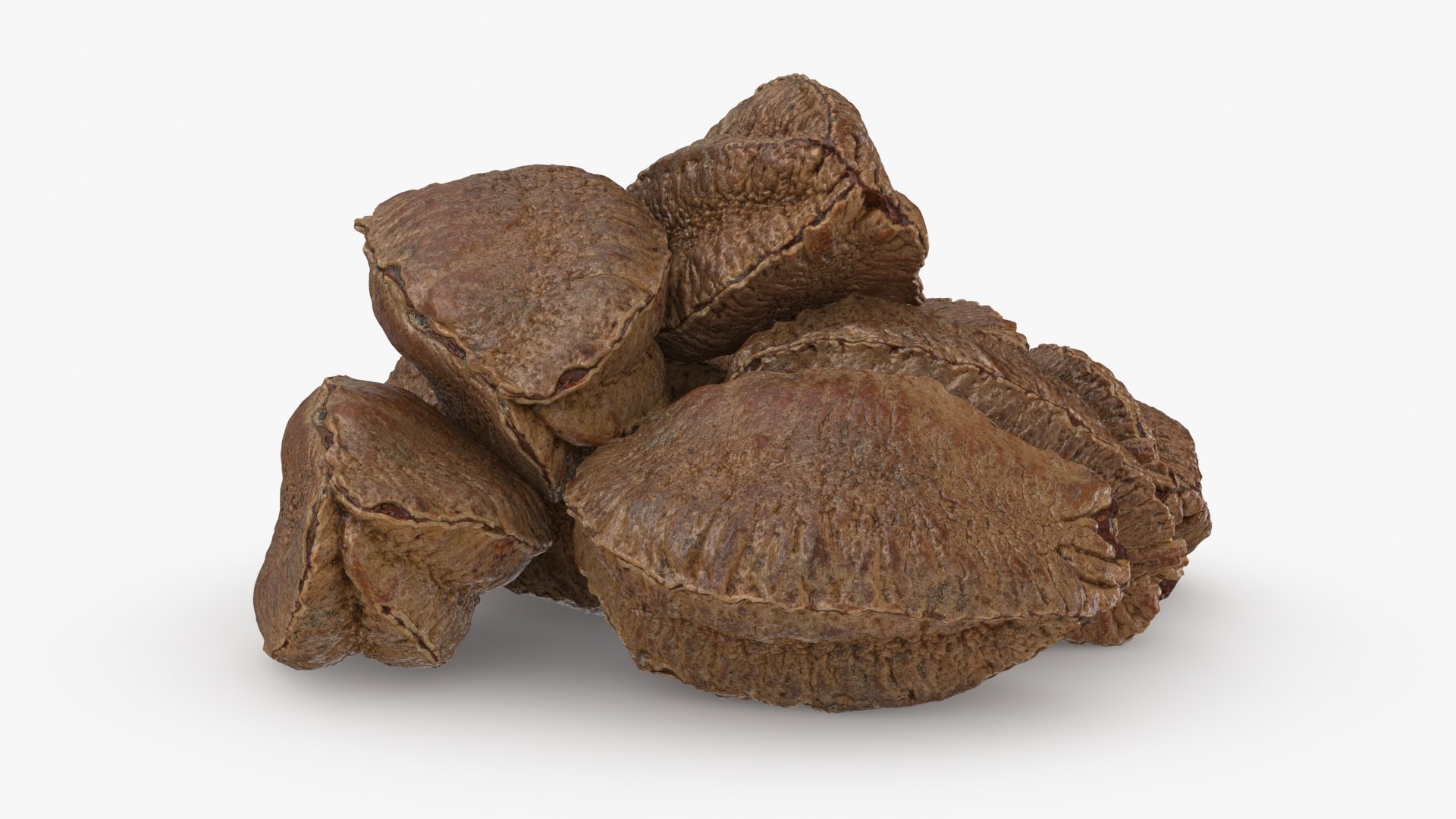 Brazil Nuts In Shell 3D Model - TurboSquid 2282687