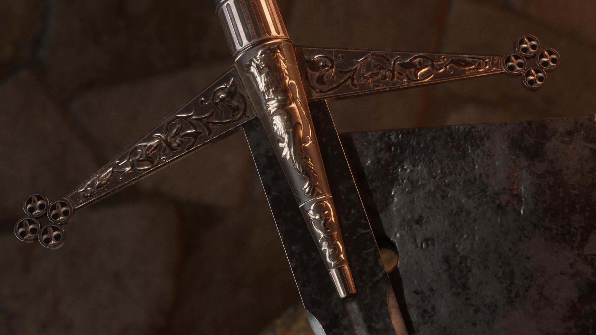 3D Scottish Claymore Model - TurboSquid 1868625