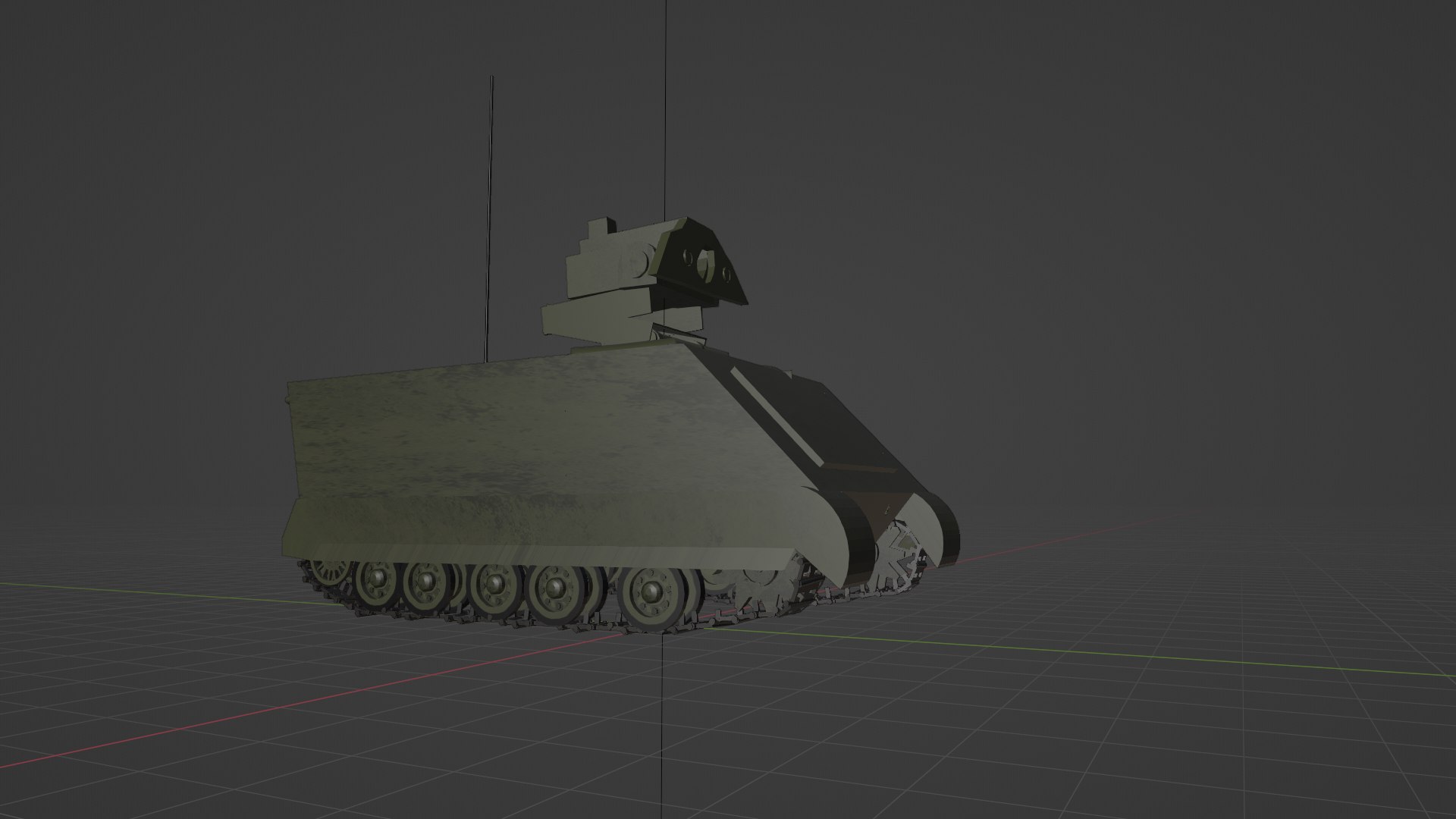 3D M901 TOW ATV Model - TurboSquid 2375402