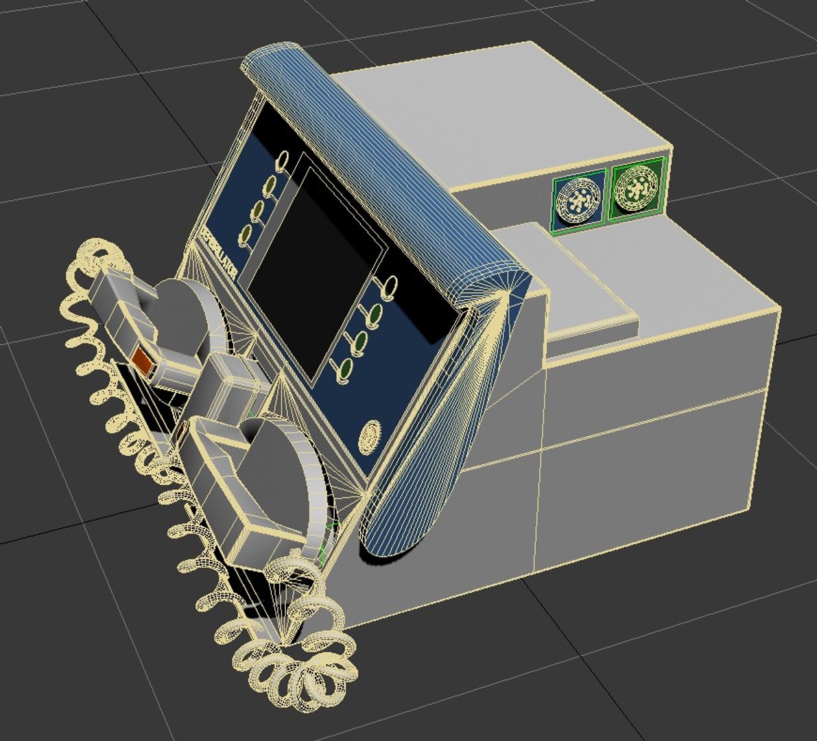 3d Medical Defibrillator