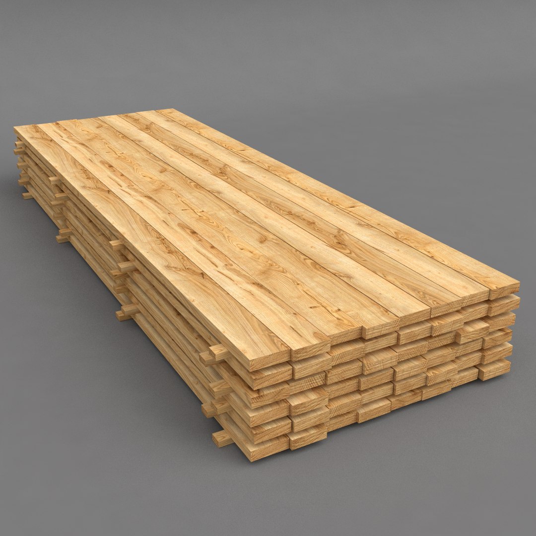 3D Wooden Boards - TurboSquid 1547408