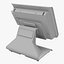 Pos Terminal Everserv 7000 3d Max