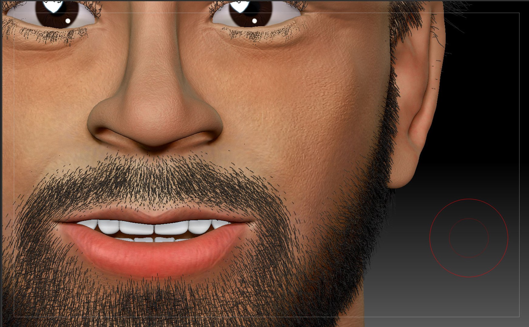 3D male head model - TurboSquid 1296898