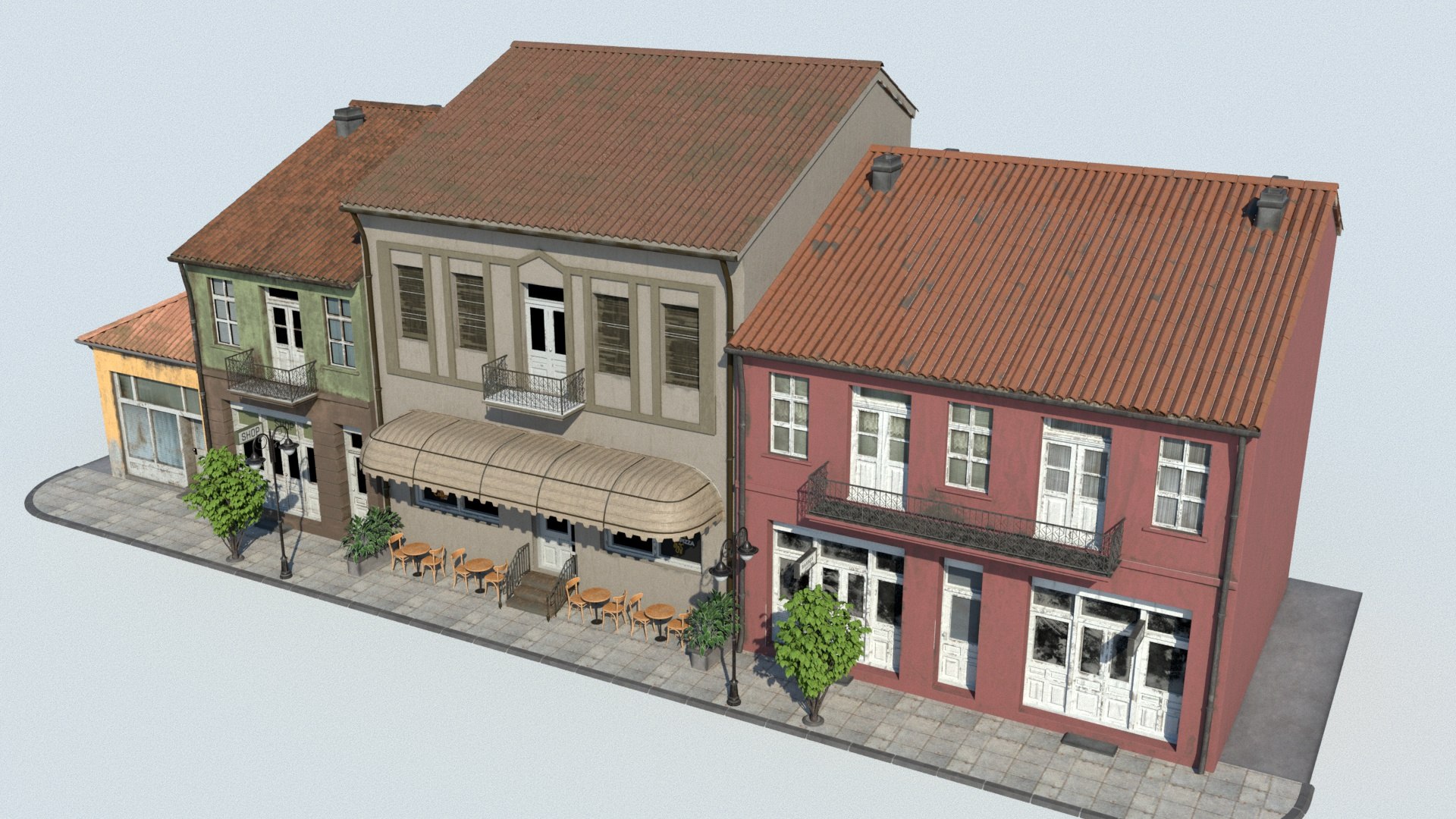 3D Model Street Part 05 - TurboSquid 1796386