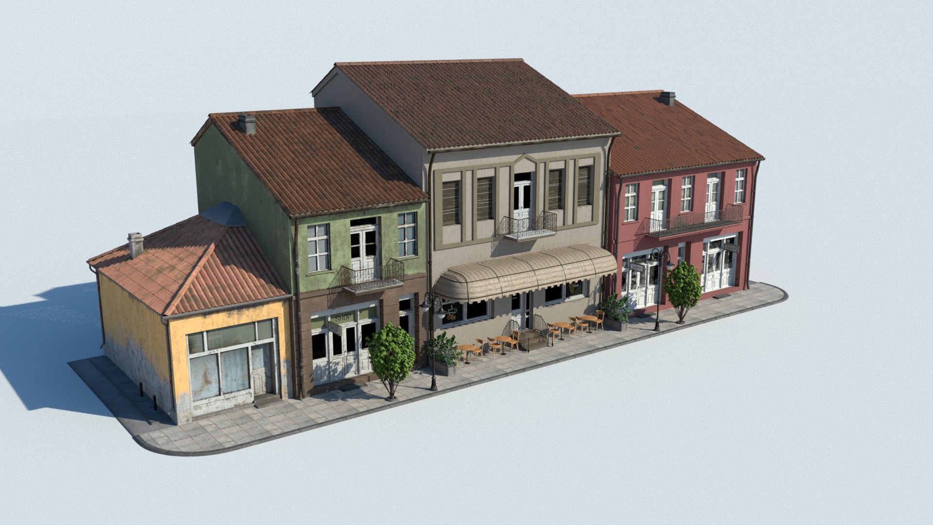 3D Model Street Part 05 - TurboSquid 1796386