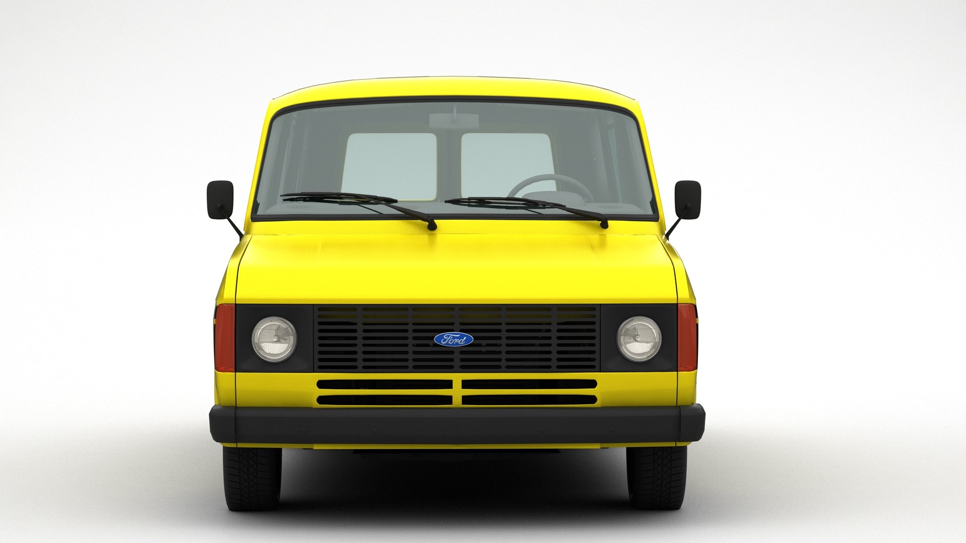 3D Model Ford Transit Mk2 1980 - TurboSquid 2010815