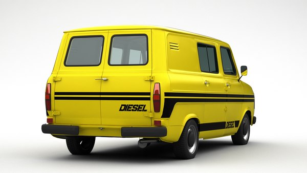 modelo 3d Ford Tránsito Mk2 1980 - TurboSquid 2010815