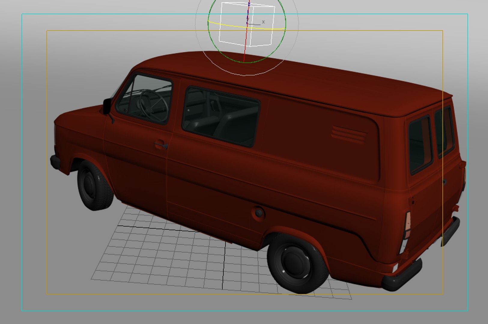 3D Model Ford Transit Mk2 1980 - TurboSquid 2010815