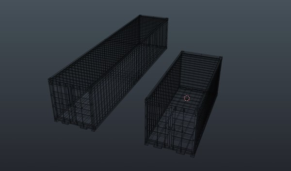 3D containers standard sizes industry model - TurboSquid 1665179