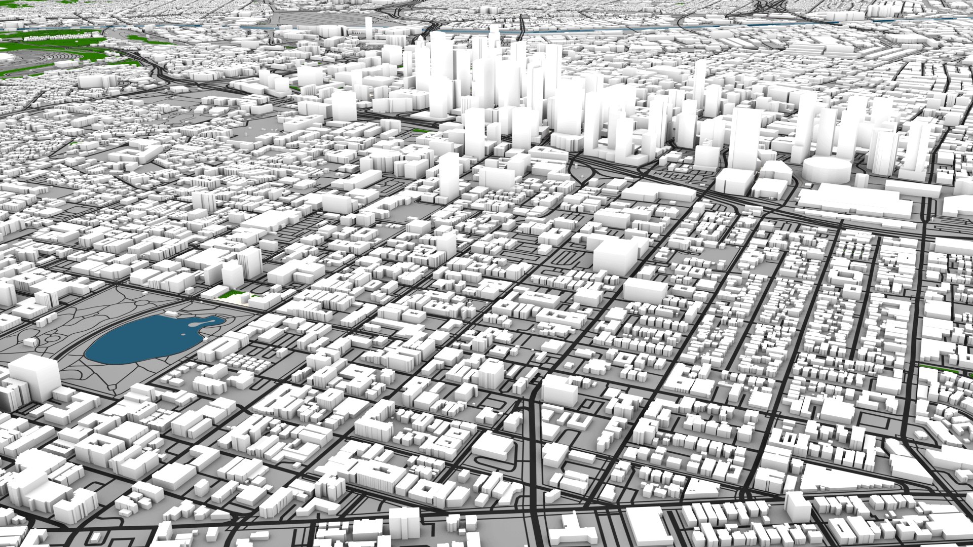 Los Angeles Full City 3D Model 3D Model - TurboSquid 2308726