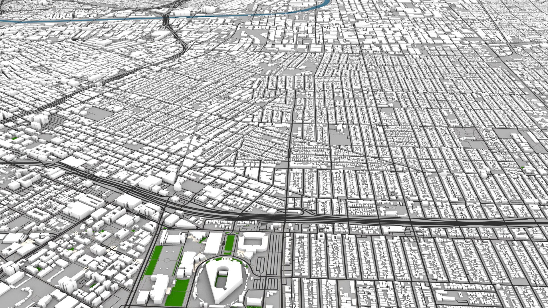 Los Angeles Full City 3D Model 3D Model - TurboSquid 2308726