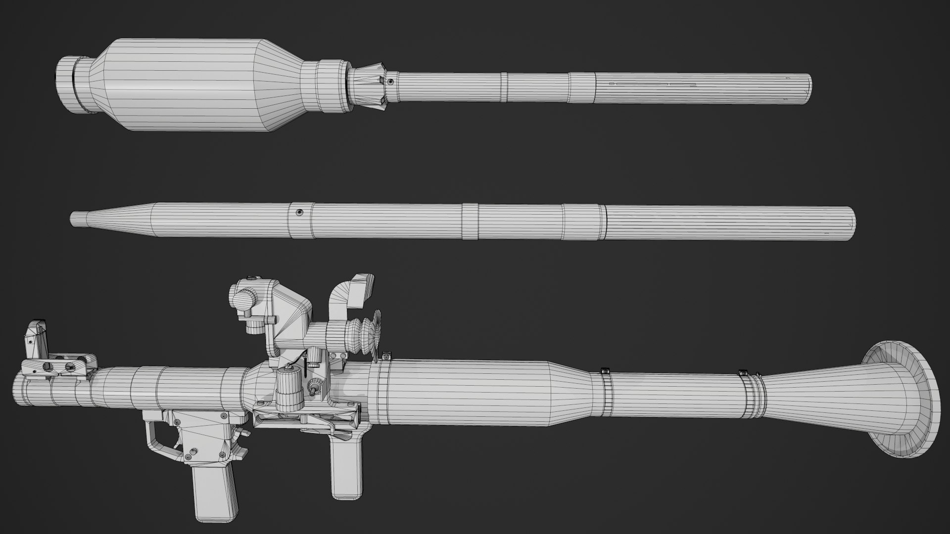 RPG-7 model - TurboSquid 1834699