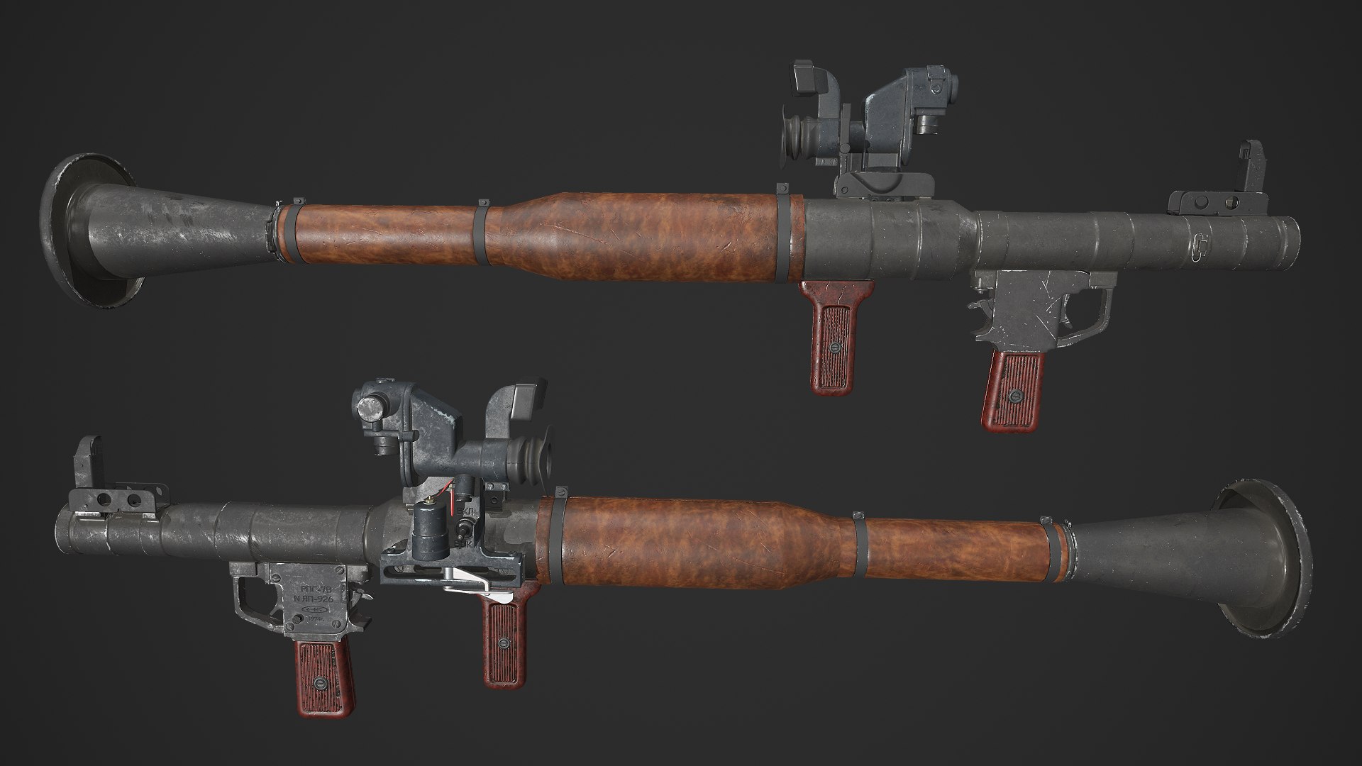 RPG-7 Model - TurboSquid 1834699