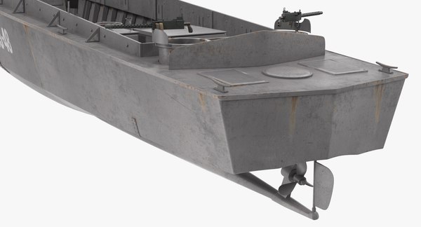 Lcvp higgins boat 3D model - TurboSquid 1318193