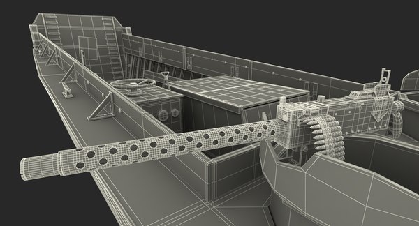 Lcvp higgins boat 3D model - TurboSquid 1318193