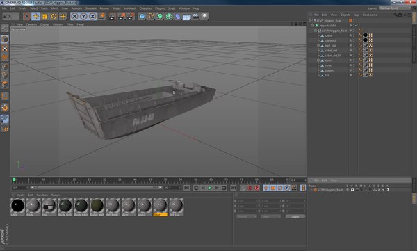 Lcvp higgins boat 3D model - TurboSquid 1318193