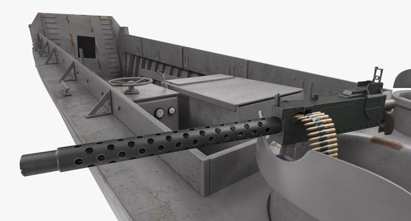 Lcvp higgins boat 3D model - TurboSquid 1318193