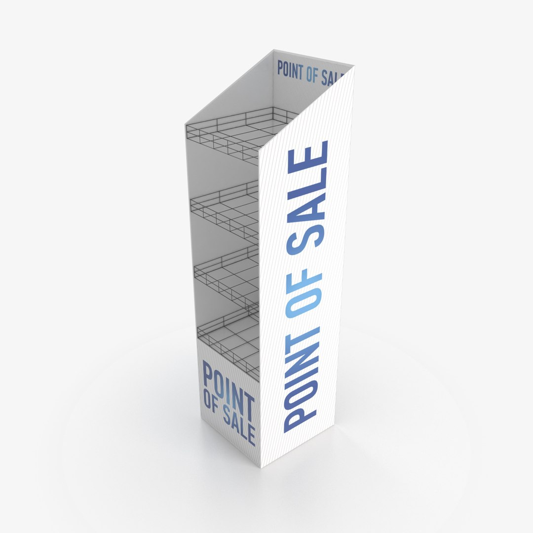 Display Rack 3D Model - TurboSquid 1361633