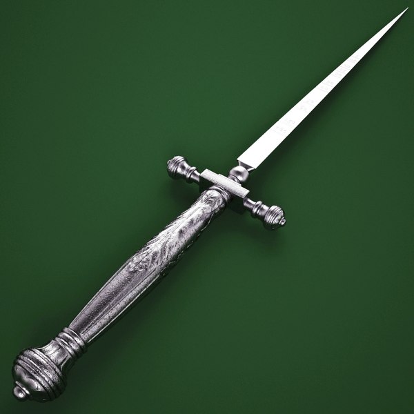 3d venetian fusetto dagger 16th